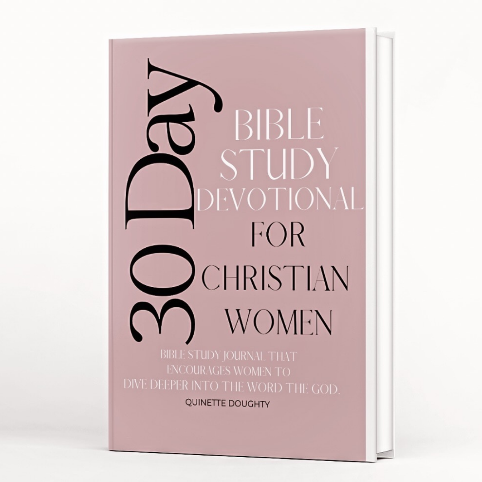 30 Day Bible Study Devotional & Workbook For Christian Woman: Black An ...
